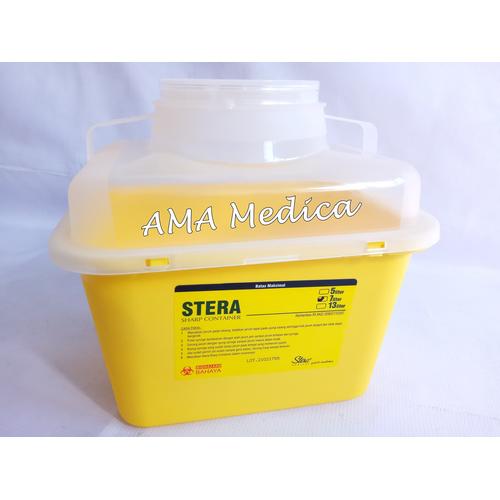 Jual Sharp Container STERA Tempat Sampah Medis Limbah Medis Jarum 7 ...