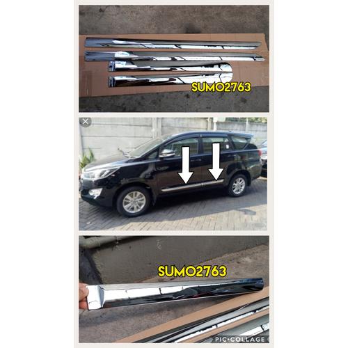 Jual lis body samping/ side body moulding full chrome innova reborn ...