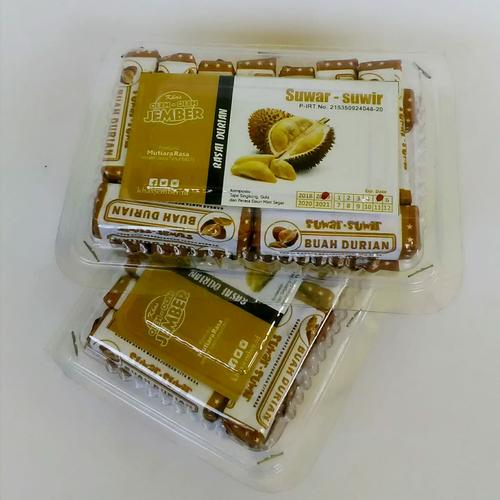 Jual Suwar Suwir Rasa Durian Oleh-Oleh Khas Jember 200gr - Kab. Jember ...
