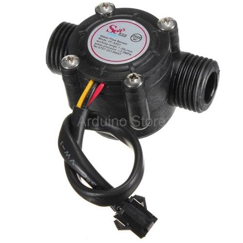Jual Water Flow Sensor Flowmeter Hall Control socket 1 2 1 30L min 2 ...