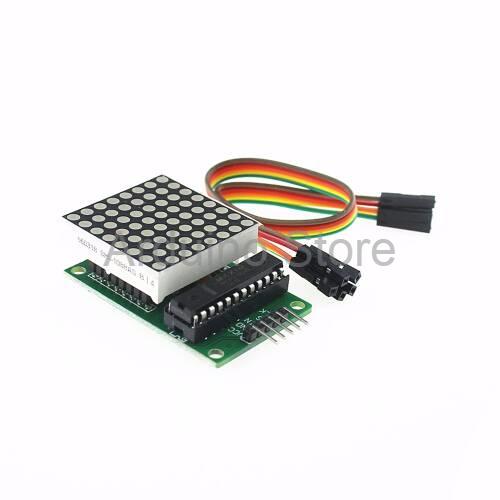 Jual Dot Matrix Module 8x8 Led MAX7219 DIP for Arduino Library - Kota ...