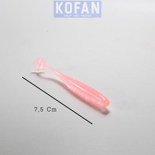 Jual Soft Lure Wobbler Sinking Umpan Pancing Bentuk Ikan 7,5 Cm - Putih ...