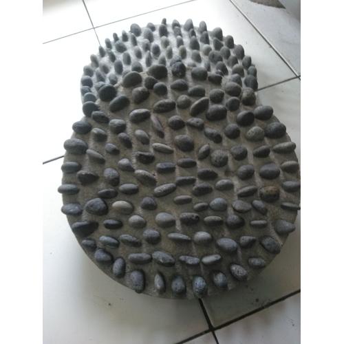 Jual batu taman/batu terapi/batu reflexy diameter 30 cm harga 35.000 ...