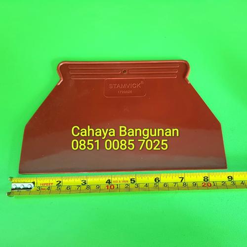 Jual SCRAPER SCRAP Gypsum Kapek Kape Plastik Gipsum Scrapper Besar 9 ...