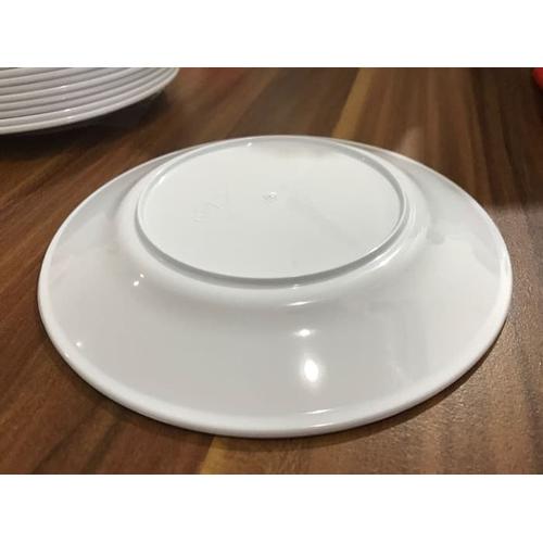Jual Piring ceper melamix / semi-melamin warna putih 7inch merek GBU ...
