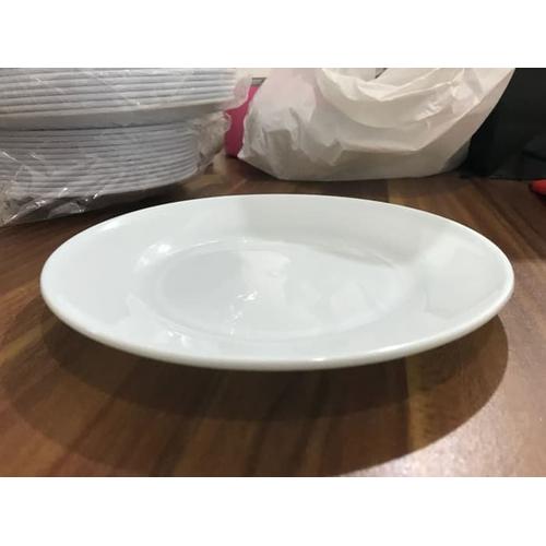 Jual Piring Ceper Melamix /Semi-melamin Ukuran 8 inch Warna putih Merek ...