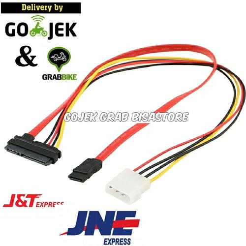 Jual KABEL SLIME LINE SATA PANJANG 34cm - Jakarta Timur - gojek grab ...