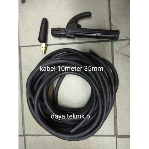 Jual KABEL LAS SET 10M - STANG LAS SET - KABEL MESIN LAS 10MM 35MM ...