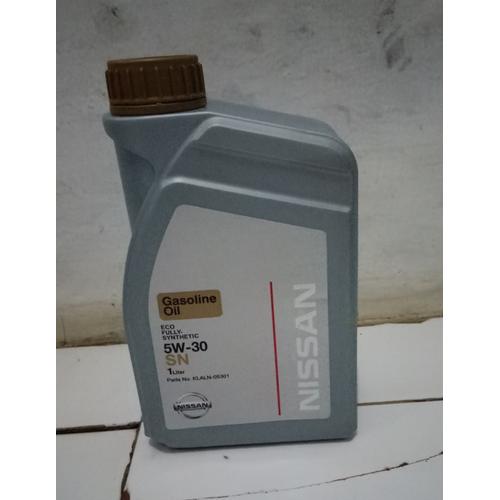 Jual Nissan genuine oil full syntetic 5w-30 100% kemasan segel dan ...