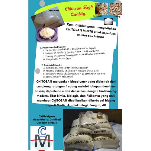 Jual KITOSAN / CHITOSAN PHARMA TERMURAH BERKUALITAS MURNI FOOD GRADE ...