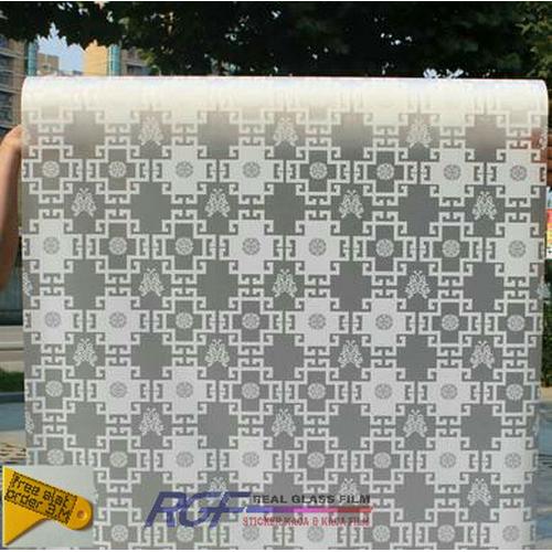 Jual sticker/stiker kaca/kaca film/rumah/gedung/ruko/kantor/motif kotak ...