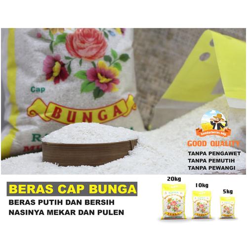 Jual BERAS SETRA RAMOS CAP BUNGA 20 KG - Kota Bandung - Bandar Beras ...