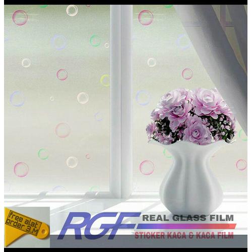 Jual sticker/stiker kaca/kaca film/stiker motif bambu/stiker kaca rumah ...