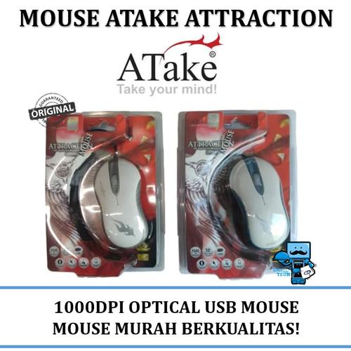 Jual Mouse USB Optical Atake Attraction - High Quality 1000 DPI Mouse ...