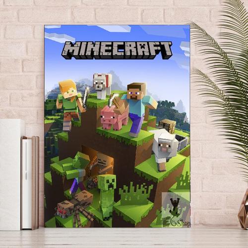 Jual Poster Game - Minecraft - Microsoft Game - Poster Murah ...