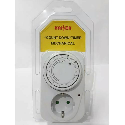 Jual Stop Kontak Timer 12 Jam Kaiser Colokan Timer 12Jam Stopkontak ...