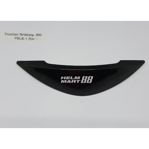 Jual Ventilasi Belakang Helm ZEUS 806 Full Face Ventilasi ZS806 PBLK ...