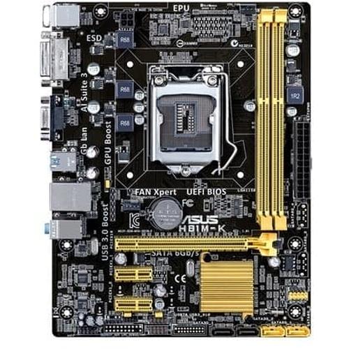 Jual Motherboard H81 Asus H81M-K LGA1150 Mobo H 81 SOCKET LGA 1150 DDR3 ...
