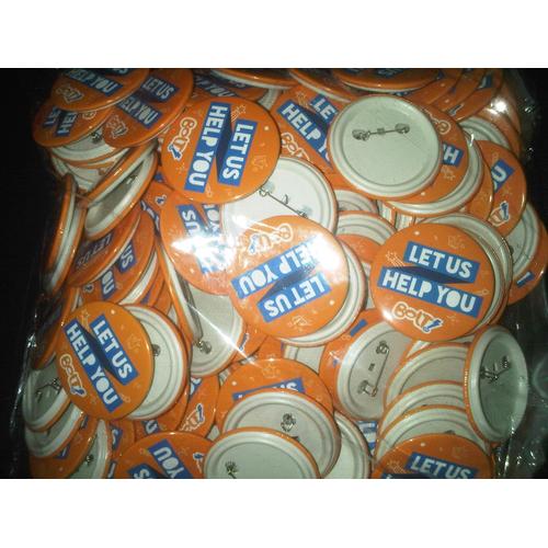 Jual Pin bahan pvc 5,8cm laminanting doff - Kota Tangerang ...