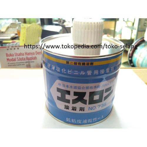 Jual lem PIPA pvc sekisui 500gram lem aibon jepang bening 500 gr ...