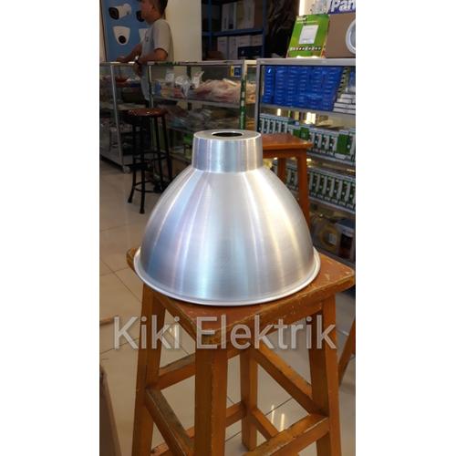 Jual Kap Lampu Gantung Industri Silver Diameter 30 cm ( Tanpa Fitting ) - Jakarta Pusat - Kiki ...