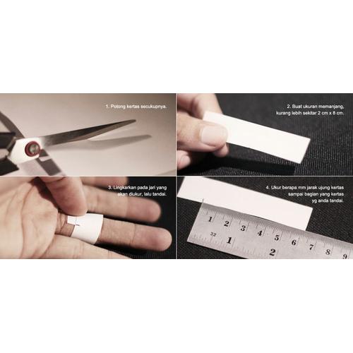 Jual Cara Mengukur Lingkar Jari Untuk Ukuran Cincin - Jakarta Barat ...