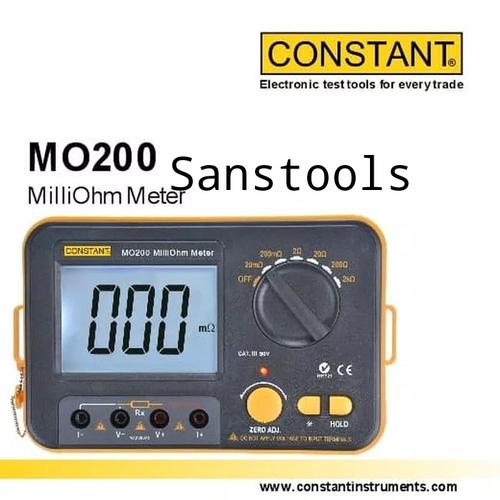 Jual Constant MO200 miliOhm meter digital Mili Ohm MO 200 asli ...