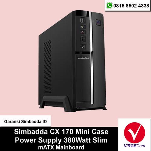 Jual Casing Simbadda CX 170 Mini + PSU 380W - Jakarta Pusat - Virge Computer | Tokopedia