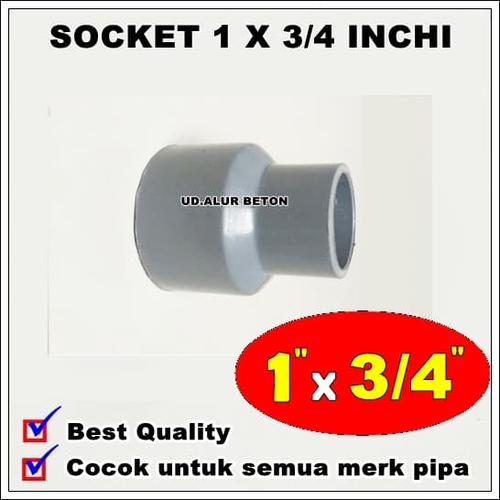 Jual Socket Overloop 1 X 3I4 Inchi - Perlop Sambungan Pipa PVC - Kab ...