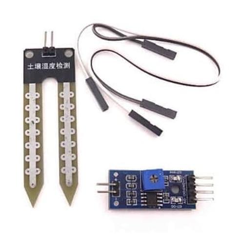 Jual Soil Tanah Humidity Sensor Hygrometer Detection Module LM393 Chip ...