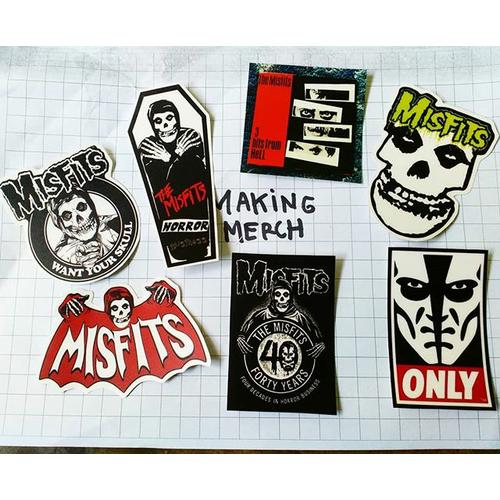 Jual STICKER VINIL BAND MISFITS - Kab. Malang - MAKING MERCH | Tokopedia
