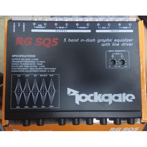 Jual Parametrik rockgate RG SQ5 // paramatrik 5band // preamp // SQ5 ...