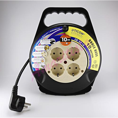 Jual Kabel Roll UTICON 10 meter Max 2500W CR-2810 SNI - Kab. Tangerang ...