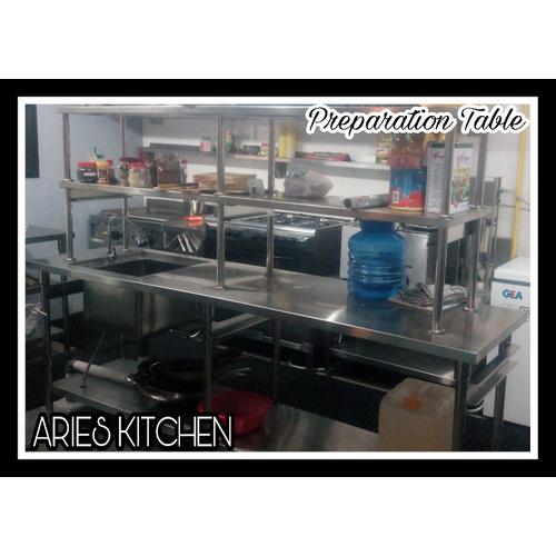 Jual Meja kerja stainless steel /Preparation table w/ sink - Kota Depok ...
