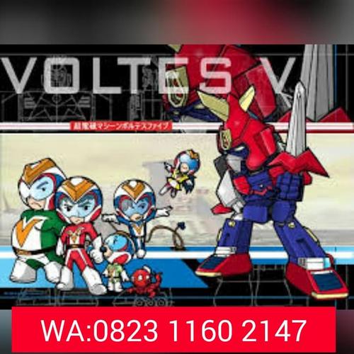 Jual Kaset CD DVD Film Anime Voltus V lengkap - Kab. Deli Serdang ...