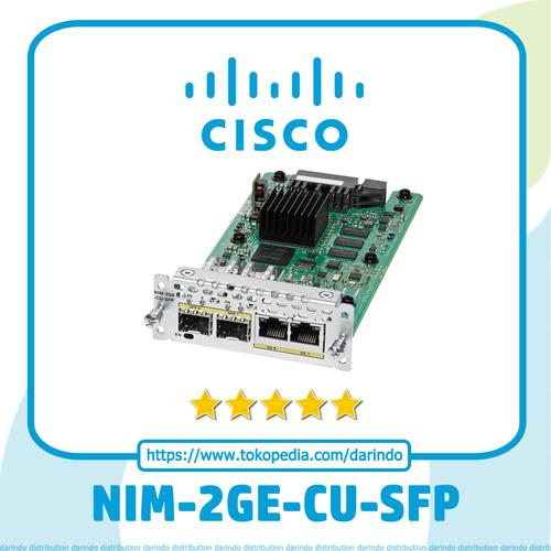Jual Cisco 2-Port Gigabit Ethernet WAN Network Module [NIM-2GE-CU-SFP ...