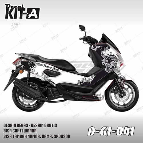 Jual Stiker Decal Nmax Motif Batik Striping Sticker Variasi Yamaha Nmax ...