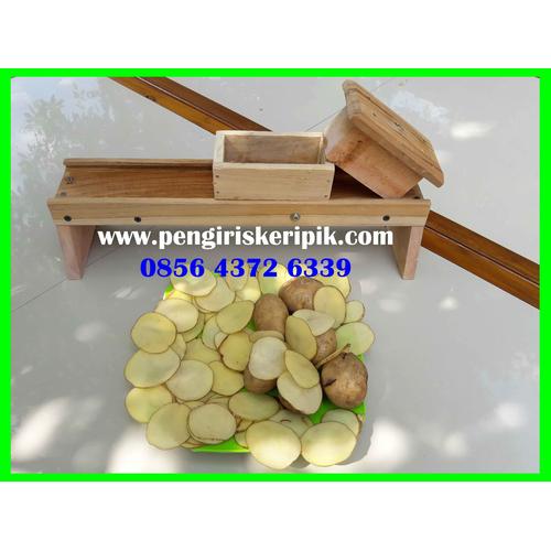 Jual Alat pengiris Pemotong Kentang tipis Asli Kayu Jati - Kab ...