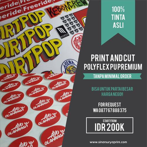 Jual Print and Cut Polyflex PU - Kab. Bandung Barat - Sinar Surya ...