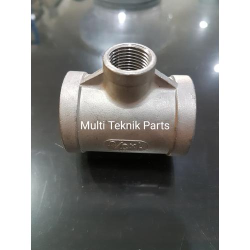 Jual Reducer Tee SS304 2" x 1 1/4" (inch) - Jakarta Barat - Multi ...