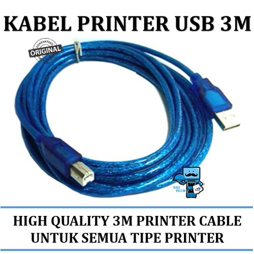 Jual Kabel Printer USB 3 Meter High Quaity - Jakarta Pusat - Das Livia ...