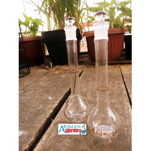 Jual Labu ukur, Labu takar 50 ml Pyrex grade A - 5 ml - Kab. Bandung ...