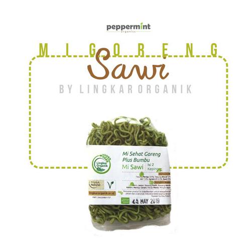 Jual Lingkar Organik Mie Goreng Sehat - Sawi / Mi Instan (85 gram ...