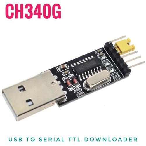 Jual CH340 USB to Serial TTL Uart Module 5V 3 3V USB TTL CH340G - Kota ...