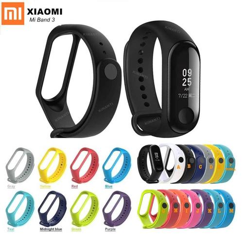 Jual Strap Xiaomi Mi Band 3 Silicone Strap Gelang Silikon - PROMO- ORIGINAL - Jakarta Pusat ...