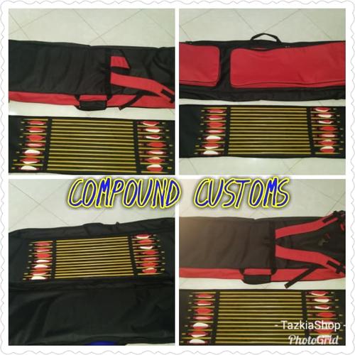 Jual Tas Busur Compound dengan arrow case / tas busur compound customs ...