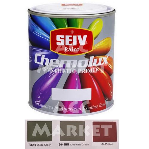 Jual Cat Primer Dasar Meni Merah SEIV CHEMOLUX Besi Logam Kayu Steel ...