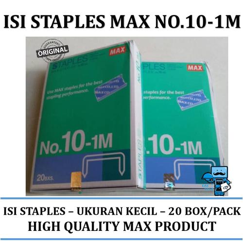 Jual Isi Staples MAX No10-1M - Jakarta Pusat - Das Livia Computer ...