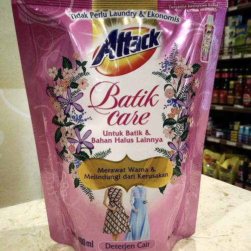 Jual Attack Batik Care Refill 400 ml / Sabun Cuci Cair - Jakarta Pusat ...