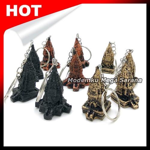 Jual Souvenir Gantungan Kunci Candi Prambanan | Oleh oleh Khas Jogja ...